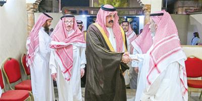 The Emir of Hail and his deputy offer condolences to Al-Saif on the ...